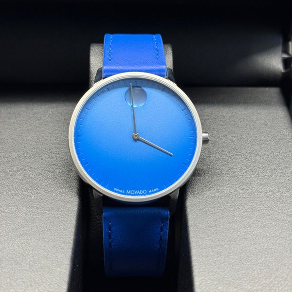 [WTS] Movado Face Blue Swiss Movement Quartz | WatchCharts Marketplace