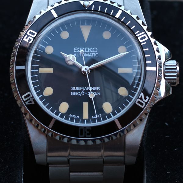[WTS] Seiko vintage sub homage mod | WatchCharts