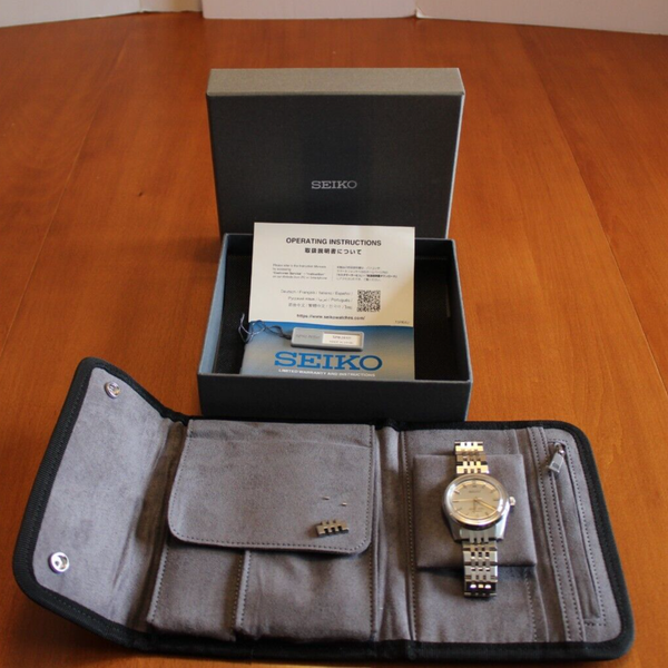 King Seiko Men's Automatic Watch 37mm SPB281 w/Original Box, Tag, and ...