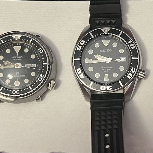Seiko 7549-7010 Tuna & SBDC001 Sumo $585.00 for the pair | WatchCharts ...