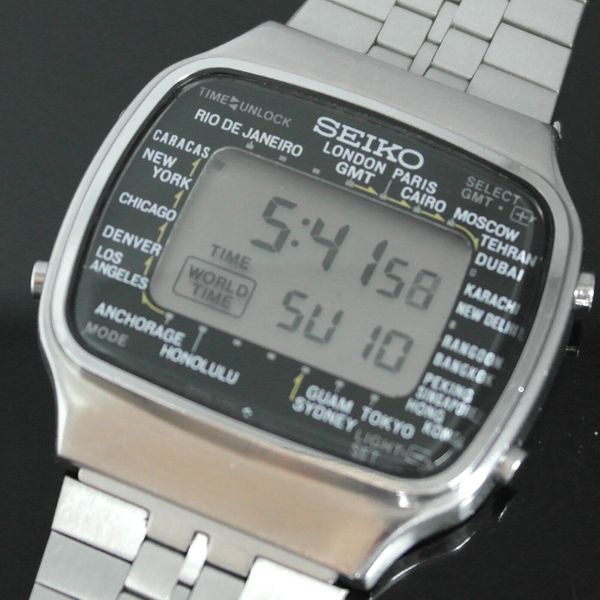 Seiko Pan-Am World Time A708-5000 Price as of December 2025 | WatchCharts