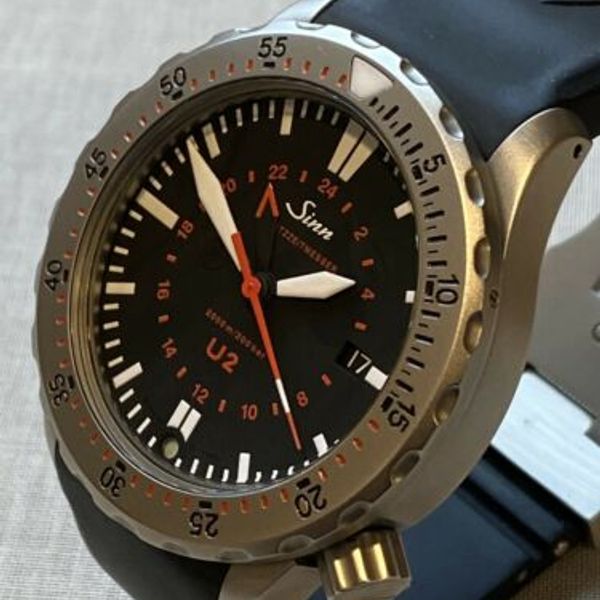 SINN U2 EZM5 .. GMT Auto .. Excellent !! | WatchCharts Marketplace