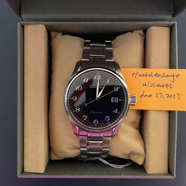 [WTS] Seiko Presage SARX039 6R15 JDM Black Ripple Dial Automatic - $350 ...