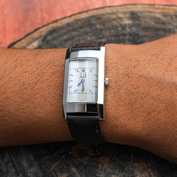 FS: Dunhill Tank Mechanical Faceted Crystal Vintage $449 Shipped ...