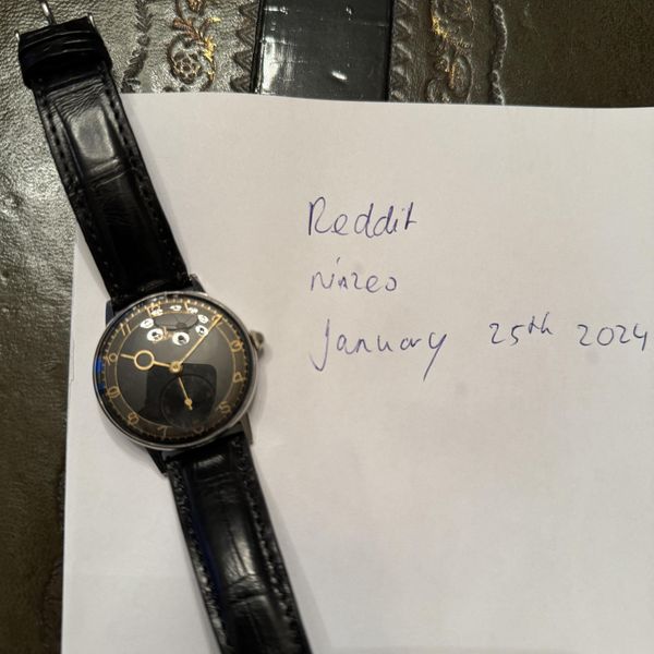 [WTS/WTT] Omega Pontife hands black gilt dial golden hands vintage 1940 ...