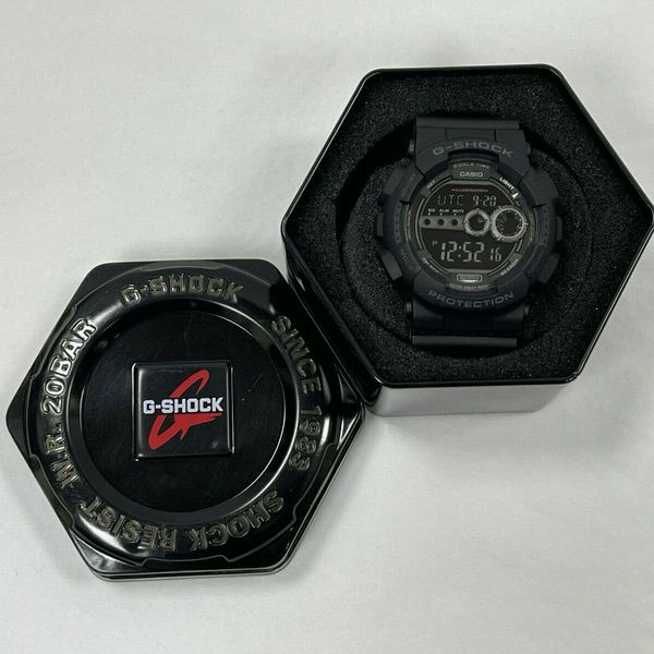 Casio 3263 G-Shock Men's Watch (GD-100) - Black | WatchCharts