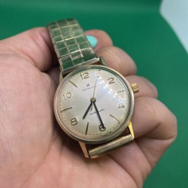 vintage hamilton 10k rgp automatic watch Working | WatchCharts Marketplace