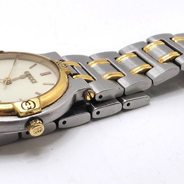 GUCCI Quartz Watch Gold Dial 9000M Woman's / Mens Designer Watch ...