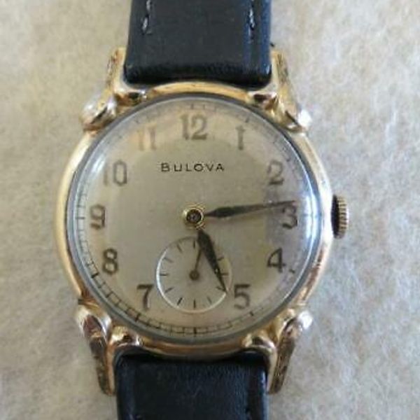 Bulova "WINDSOR" Men's Watch Caliber 10BM - 17 Jewels - 1951 - Works ...