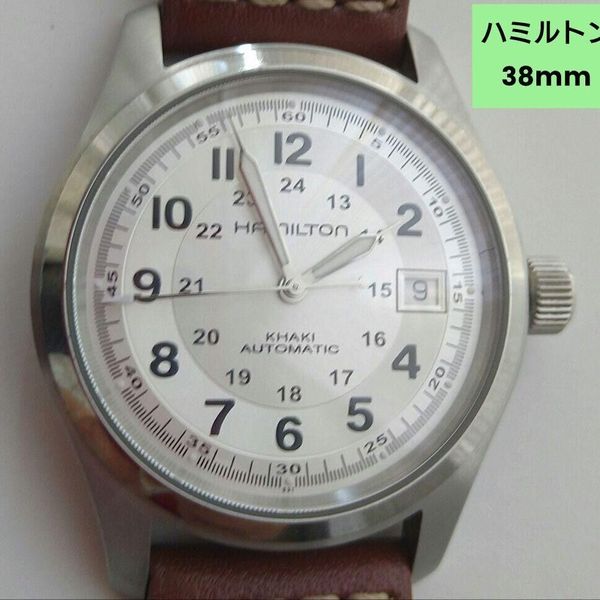 HAMILTON H70455553 Khaki Field Automatic Men's Wrist Watch USED ...