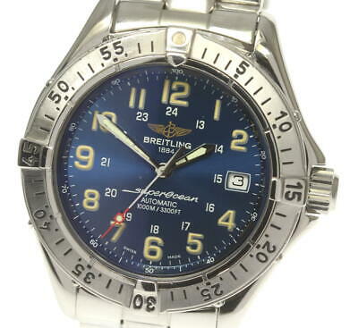 BREITLING Super Ocean A17040 Navy Dial Automatic Men's Watch_550387 ...