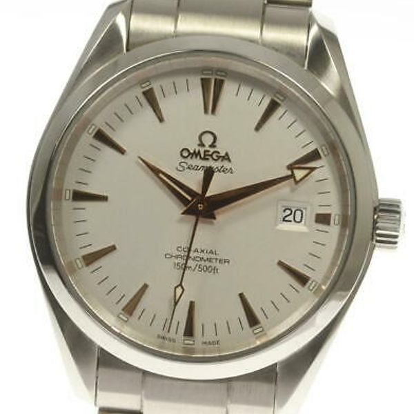 OMEGA Seamaster Aqua Terra 2503.34 Date Silver Dial Automatic Men's ...