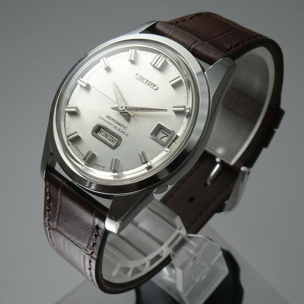 Vintage 1966 JAPAN SEIKO SEIKOMATIC WEEKDATER 6206-8130 26Jewels ...