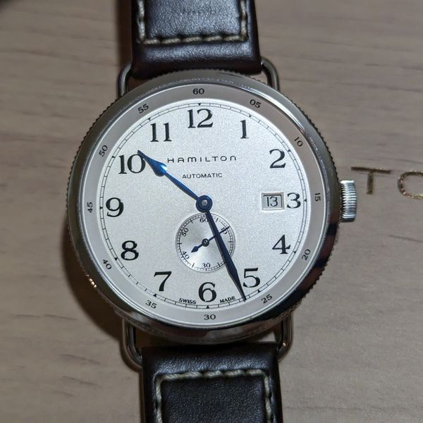 [WTS] Hamilton Khaki Navy Pioneer Small Second Auto Full Kit ...
