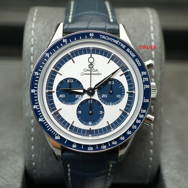 FSOT:Omega SPEEDMASTER MOONWATCH CK2998 BLUE PANDA LIMITED EDITION FULL ...
