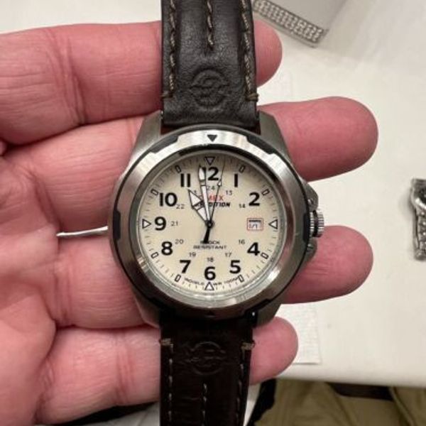 Vintage Timex Expedition Shock Resistant Indiglo WR100M Watch New ...
