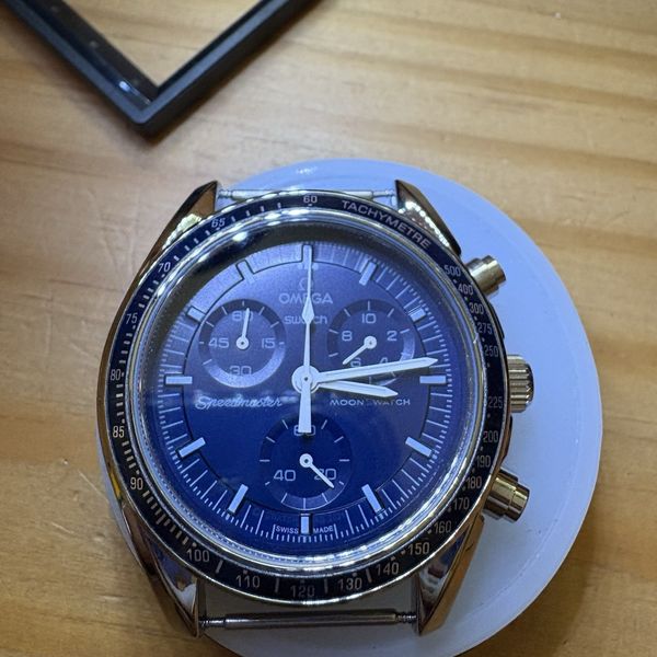 Stainless Steel Case - Omega x Swatch MoonSwatch Style MOD - Mission To ...