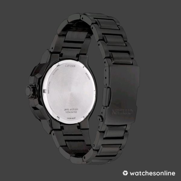 Citizen Men's Sport Casual Calendar Eco-Drive Black Watch 47 MM AW1425 ...