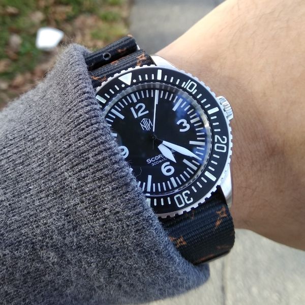 FS: Limited Edition NTH Scorpene 300m Diver, Miyota 9015, Double Domed ...