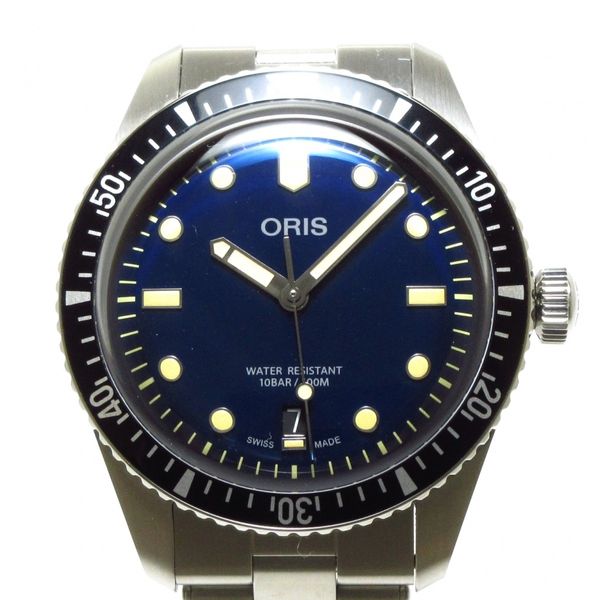 [New] [Used] ORIS Divers 65 Watch SS Blue | WatchCharts