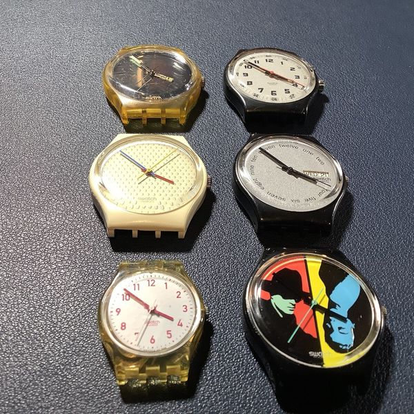 Swatch Lot [ All Have Issues ] [ All Work ] 25mm 34mm | WatchCharts ...