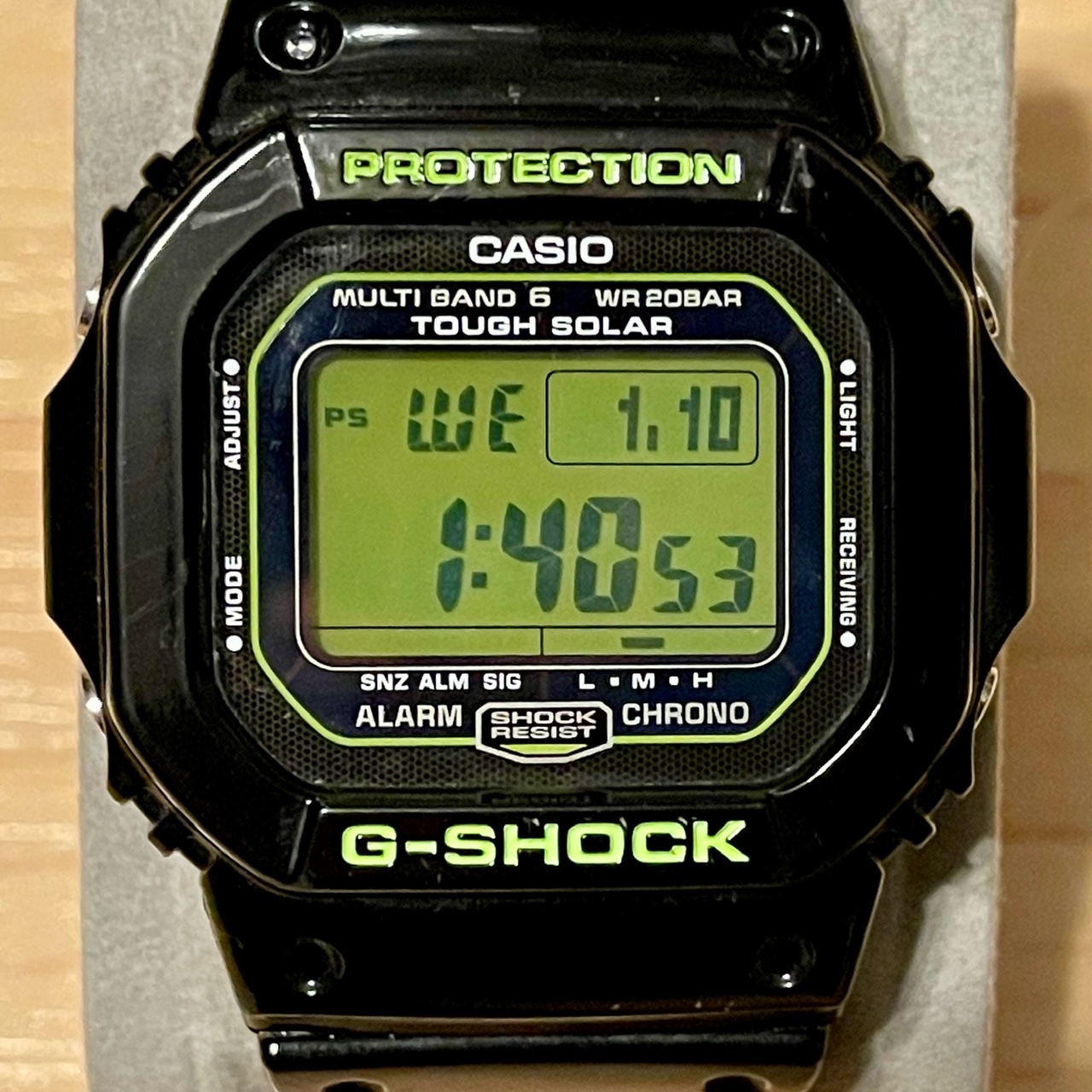 [WTS] Casio G-Shock GW-M5610B-1 “Zombie” Tough Solar Atomic Multiband 6 ...