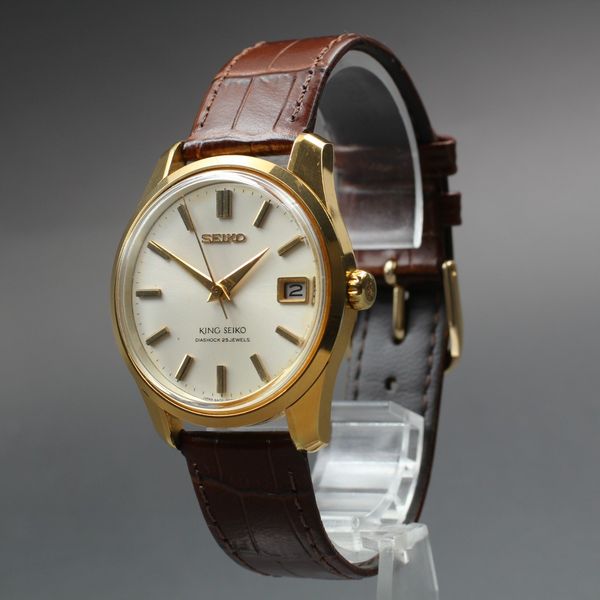 Vintage 1965 [Exc+5] KING SEIKO 4402-8000 25J Hand Winding Men's Watch ...