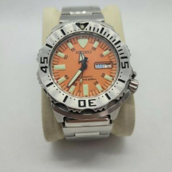 Seiko monster orange SKX781 sapphire | WatchCharts