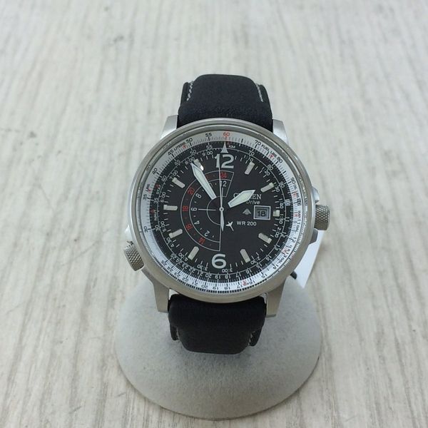 [Used] CITIZEN Eco-Drive / Nighthawk / Solar Watch / Analog / BLK / gn-4w-s [Clothing ...