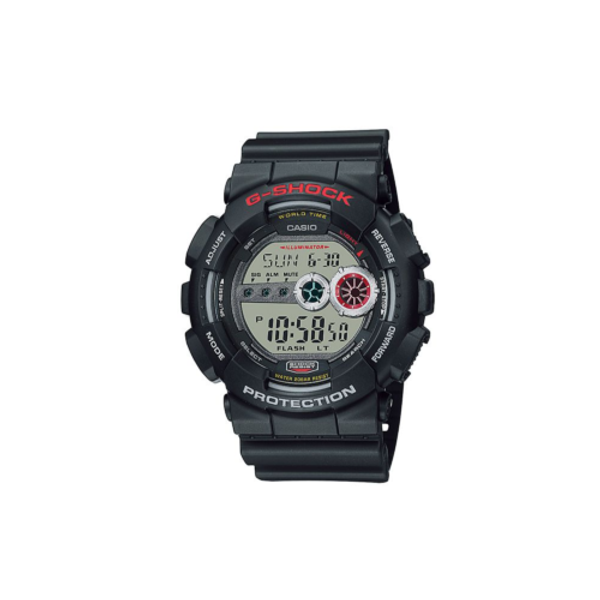 Casio GD-100-1A Men's G-Shock World Time Digital Watch With Grey Dial ...