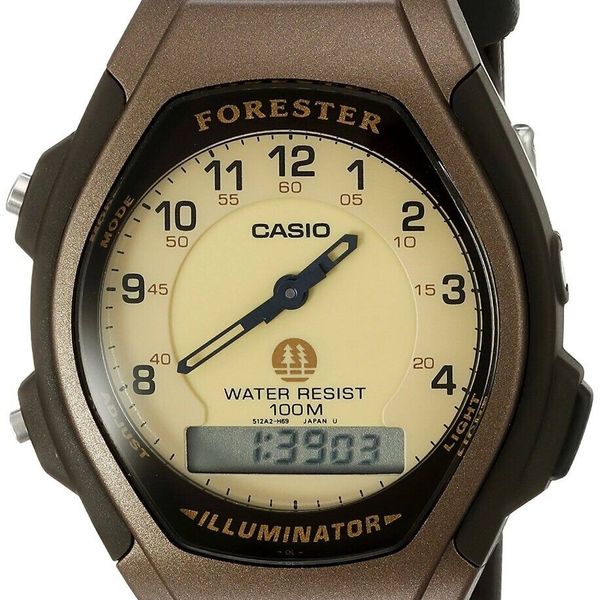 CASIO Forester Illuminator FT-600W Analogue & Digital, EL Backlight ...