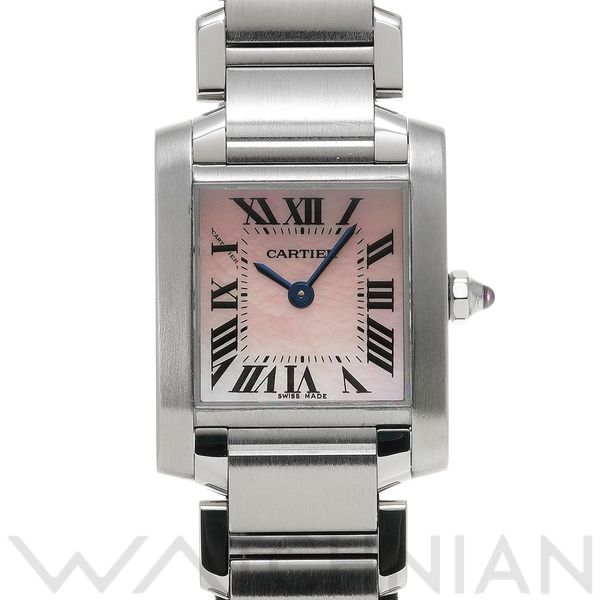 [Used] Cartier CARTIER Tank Francaise SM W51028Q3 Pink Shell Women's ...