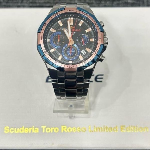 Casio Edifice Scuderia Toro Rosso Limited Edition EFR-554TRJ Men's ...