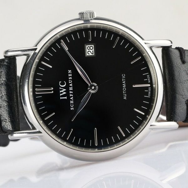 IWC Schaffhausen Portofino Ref IW356305 Stainless Steel Wristwatch ...