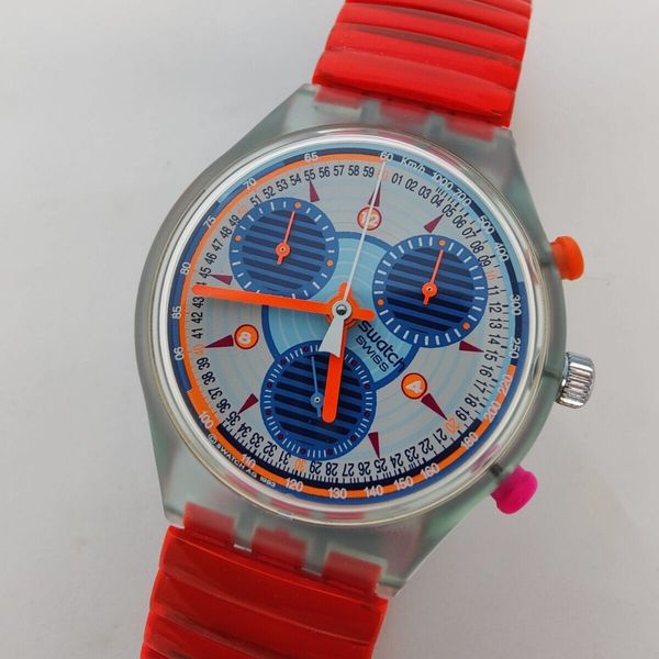 SWATCH New Wristwatch Chrono "Inspyral" SCG103 in the original box ...