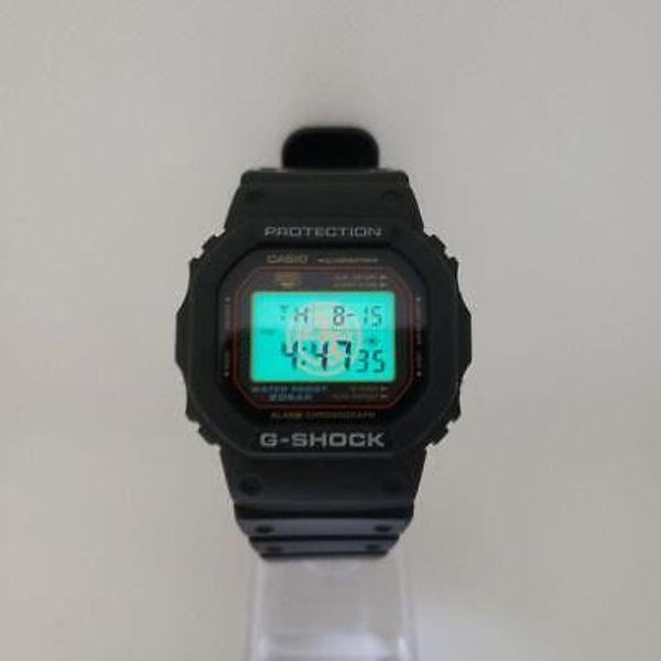 CASIO G-SHOCK DW-5000SL-1 Used Watch SPIKE LEE Collaboration 25th ...