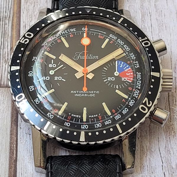 Fs:Vintage Sears Tradition Chronograph/$1350 obo/Made by Heuer ...