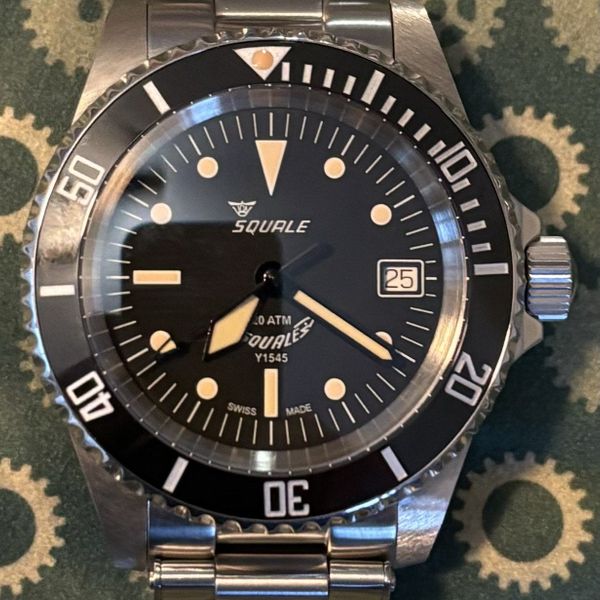 FS: Squale 200 meter Swiss Automatic Dive watch MILSUB with Ceramic ...