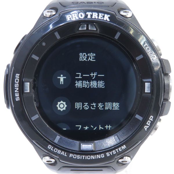 CASIO Casio PRO TREK Smart Pro Trek smart watch WSD-F20-BK black ...