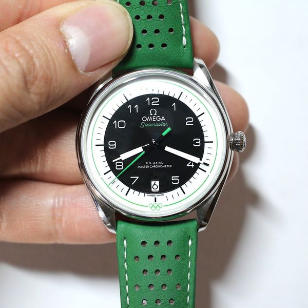 FS: Omega Seamaster Olympic Green Color Limited Edition Full Set ...