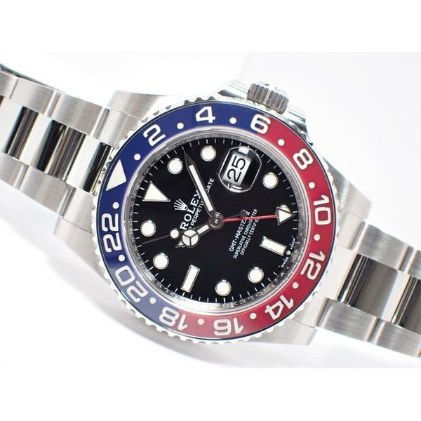 [Used] Rolex GMT Master Red Blue Bezel 126710BLRO Oyster Breath ...