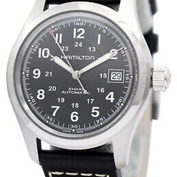 Hamilton Khaki Field Automatic H70455733 Men's Watch | WatchCharts ...