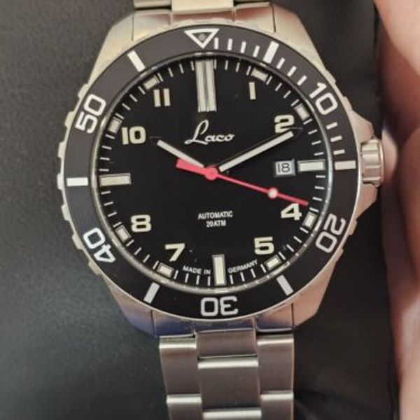 Laco Squad Watch Mariana Stainless 42.0mm Automatic Wristwatch Made in ...