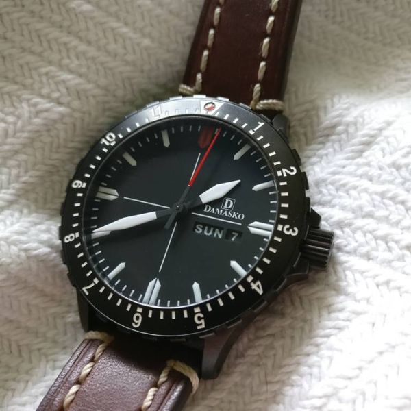 FSOT Damasko DA44 black Damest coating | WatchCharts Marketplace