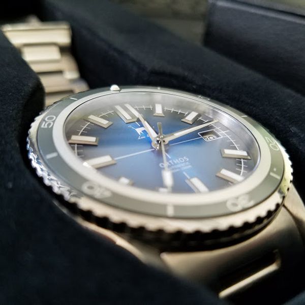 Lew & Huey Orthos II Sapphire Blue | WatchCharts Marketplace