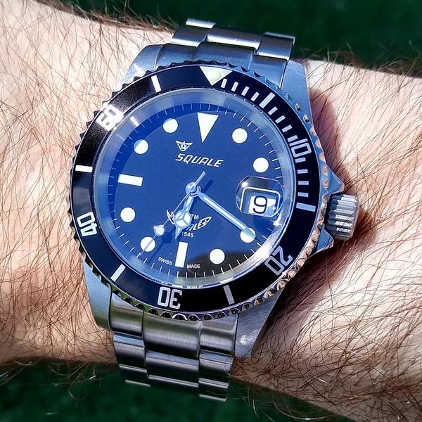 FS: Squale 20 Atmos Black Matte Maxi ETA 2824-2, 95%, $385 ...