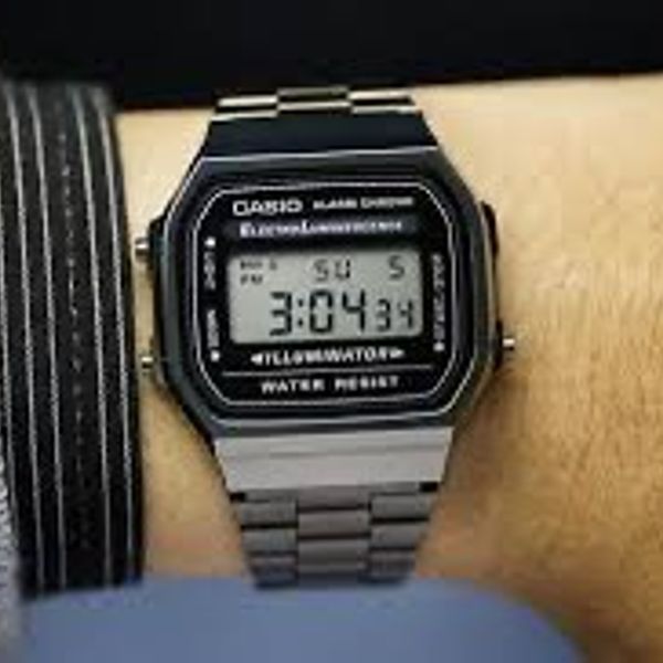 Casio A168 Gun Metal Grey | WatchCharts Marketplace