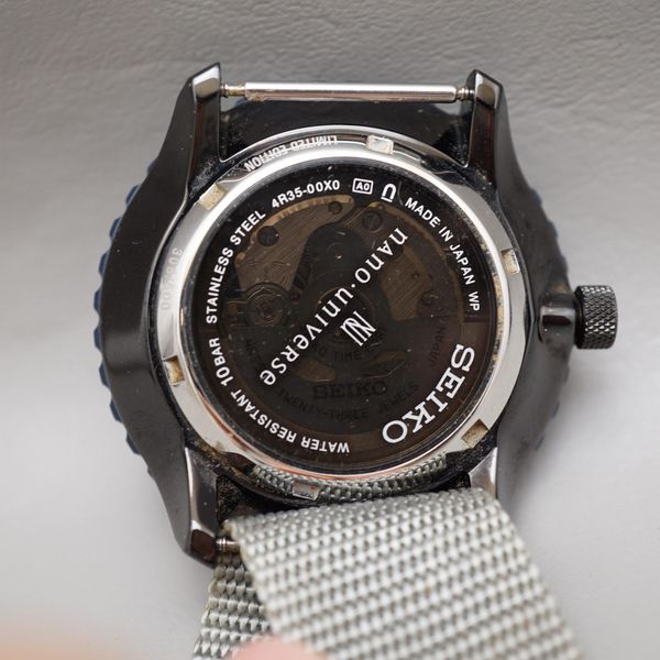 [WTS] Seiko Spirit SCVE033 4R35 Nano Universe JDM Blue Ghost Automatic ...