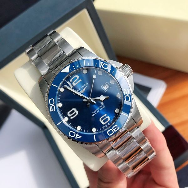 Longines Conquest Diving Automatic Mechanical 41mm Blue Dial Men's ...