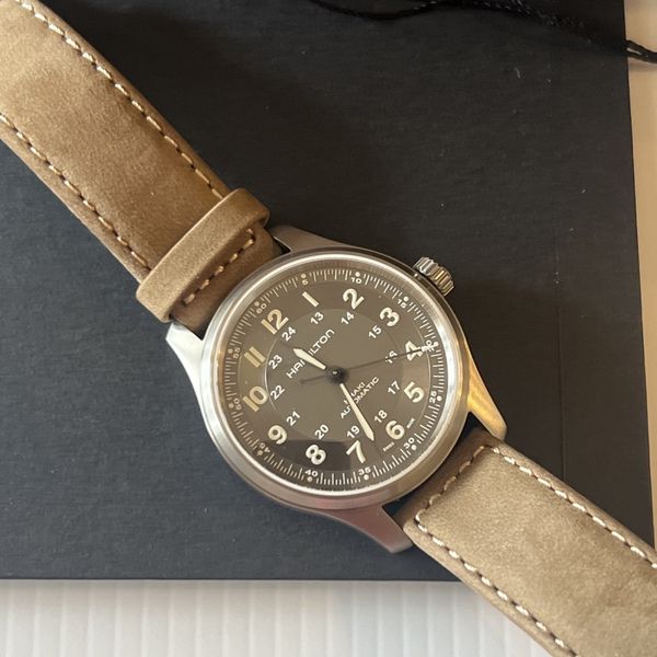 Hamilton Khaki Field Titanium 42mm - H70545550 Pre Owned Worn Twice ...